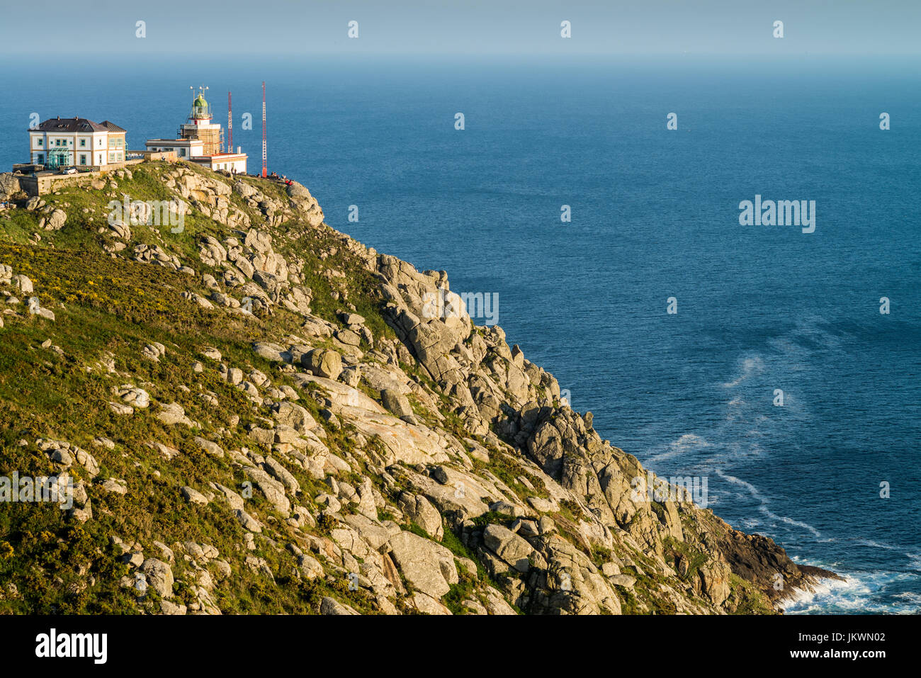 Lighthouse of Fisterra Cape, A Coruña, Galicia, Spain, Europe, Camino ...