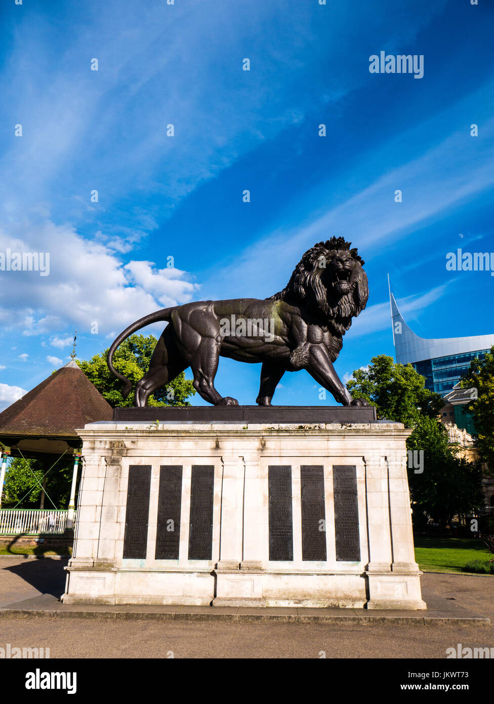 Maiwand Lion, Forbury Gardens, Reading, Berkshire, England, UK, GB ...