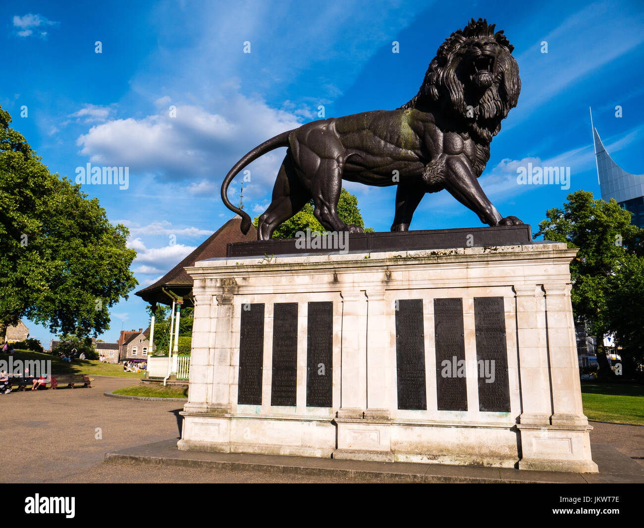 Maiwand Lion, Forbury Gardens, Reading, Berkshire, England, UK, GB ...