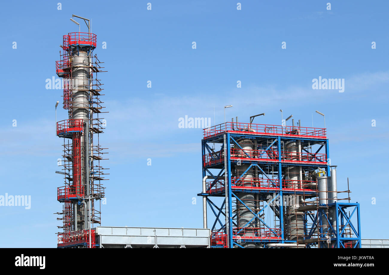 new factory construction site industry zone Stock Photo - Alamy