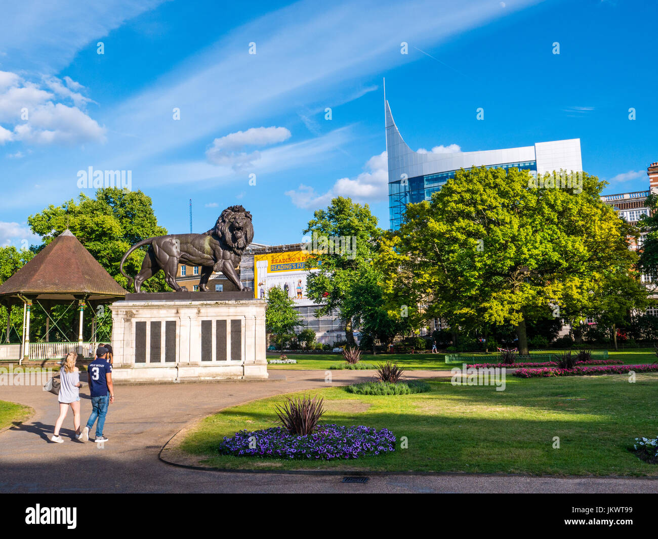 Maiwand Lion, Forbury Gardens, Reading, Berkshire, England, UK, GB ...