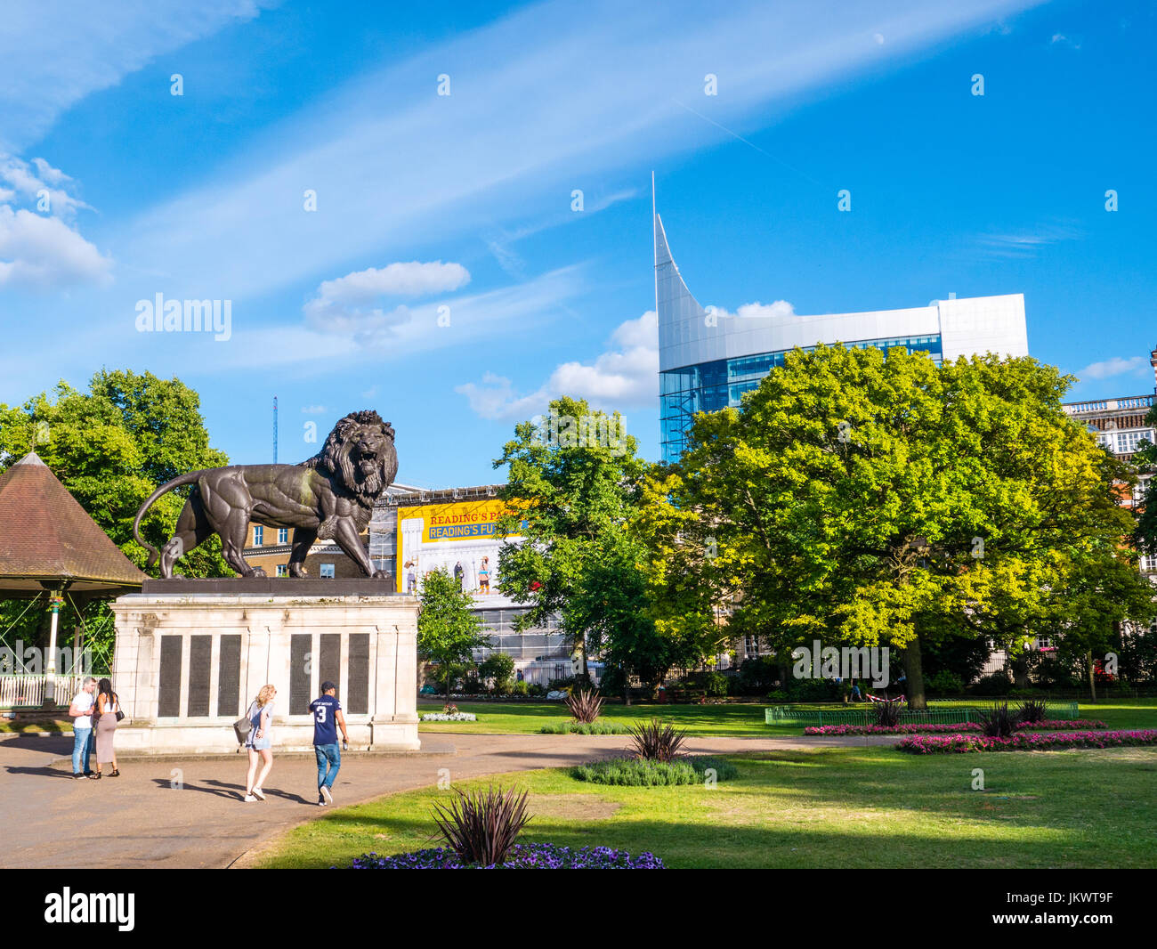 Maiwand Lion, Forbury Gardens, Reading, Berkshire, England, UK, GB ...