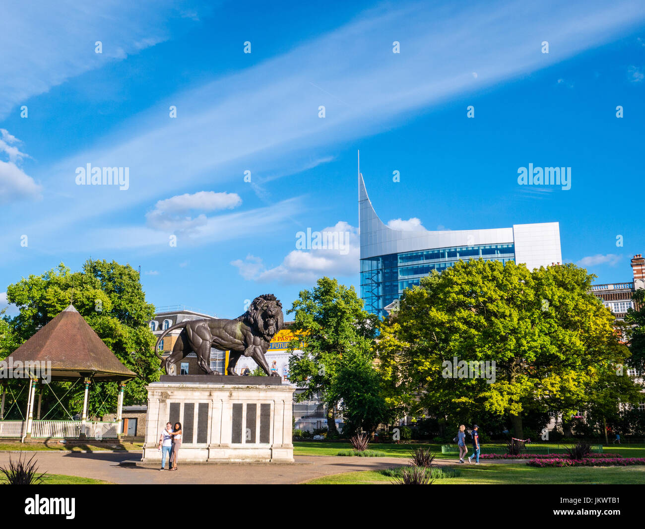 Maiwand Lion, Forbury Gardens, Reading, Berkshire, England, UK, GB ...