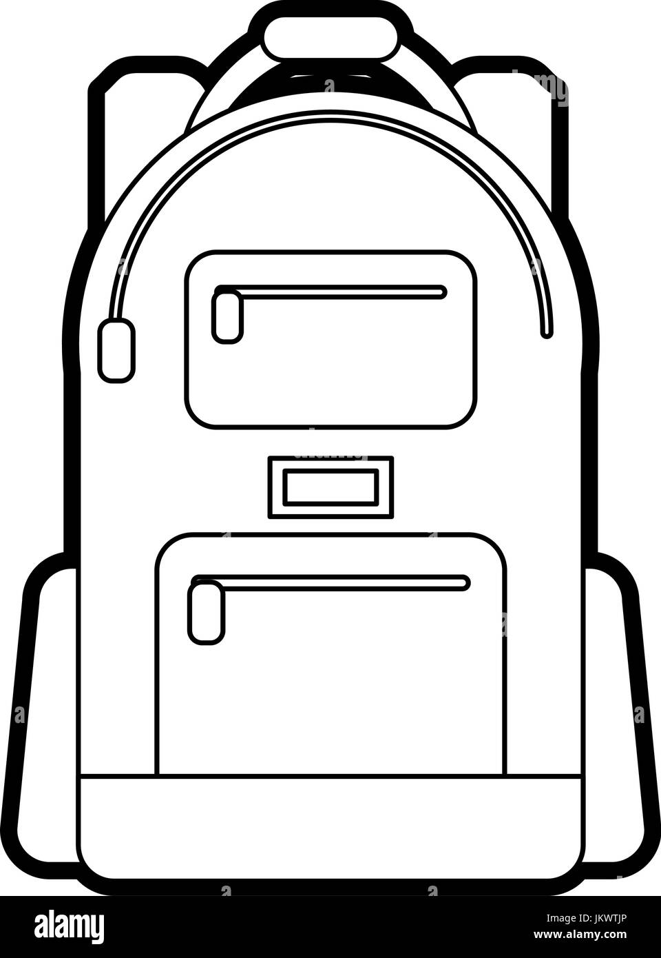 Backpack canvas Black and White Stock Photos & Images - Alamy