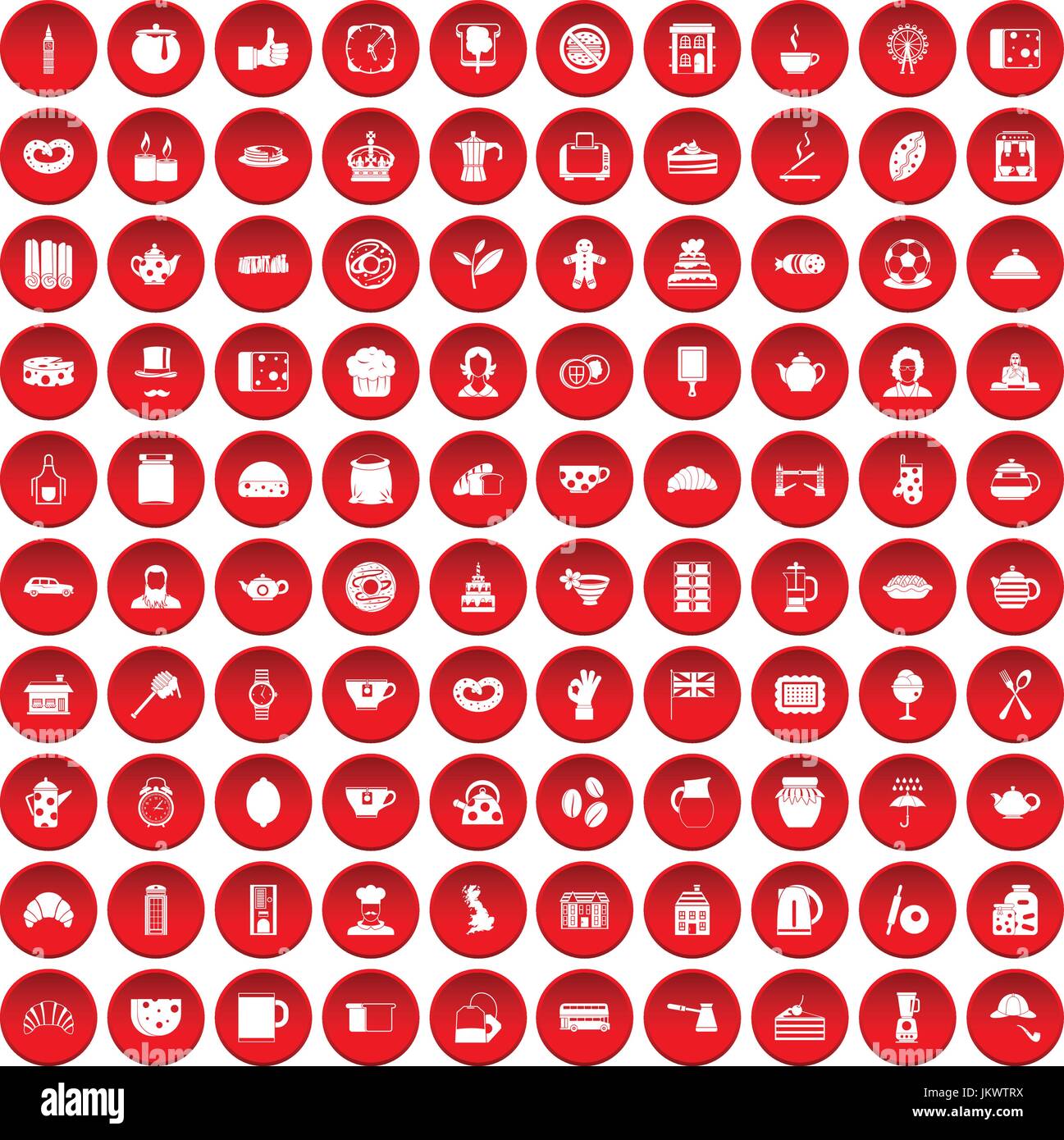 Sandwich tea time Stock Vector Images - Alamy