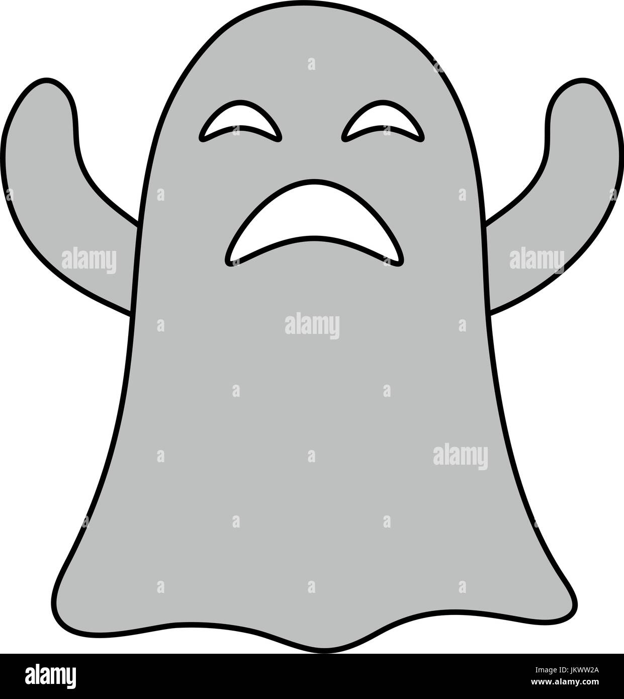 ghost cartoon icon image Stock Vector Image & Art - Alamy