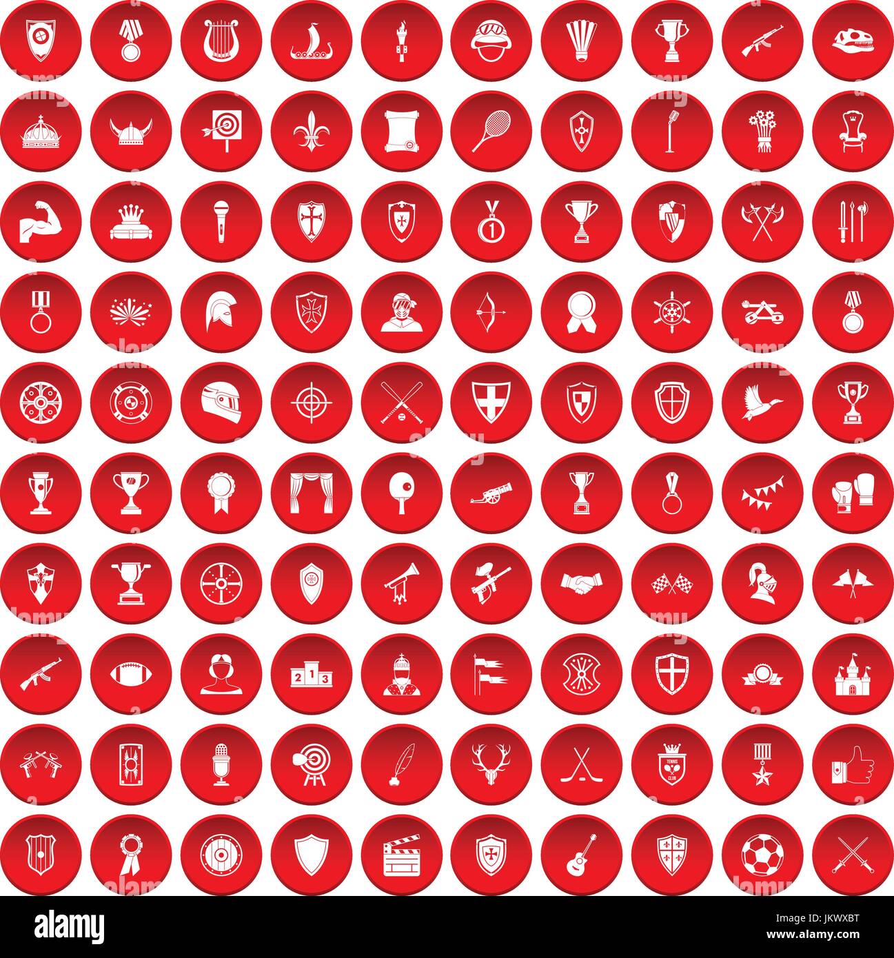 Trophy and awards icons diploma hi-res stock photography and images - Alamy