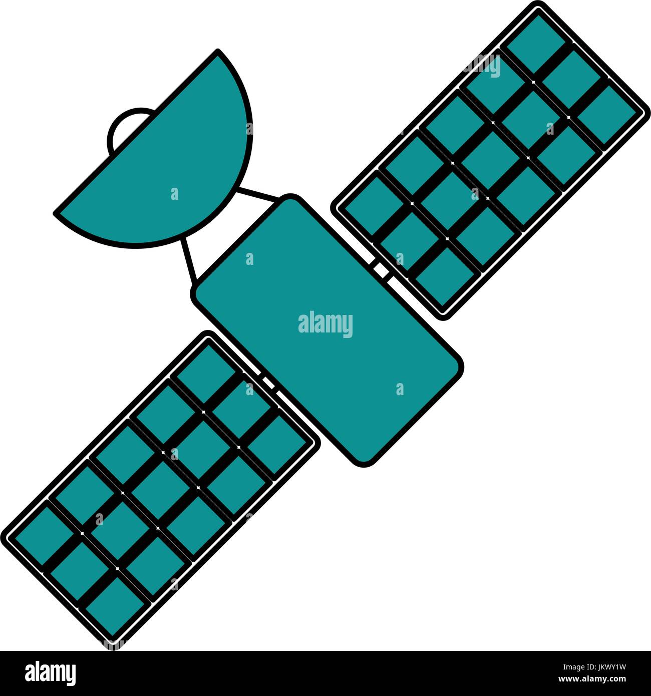 satellite transmission telecommunication icon image Stock Vector Image ...