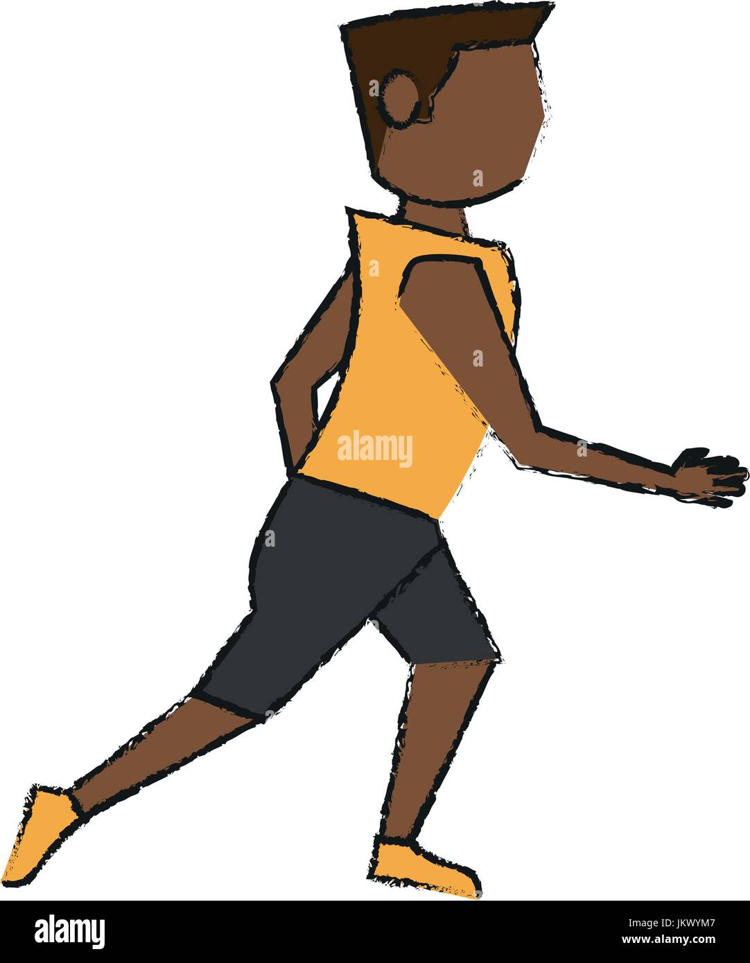 athlete vector illustration Stock Vector Image & Art - Alamy