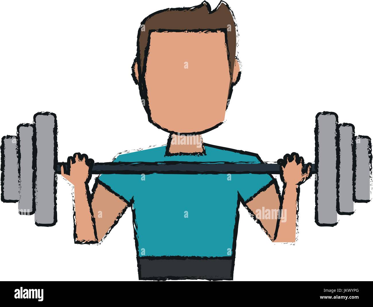 weightlifter vector illustration Stock Vector Image & Art - Alamy