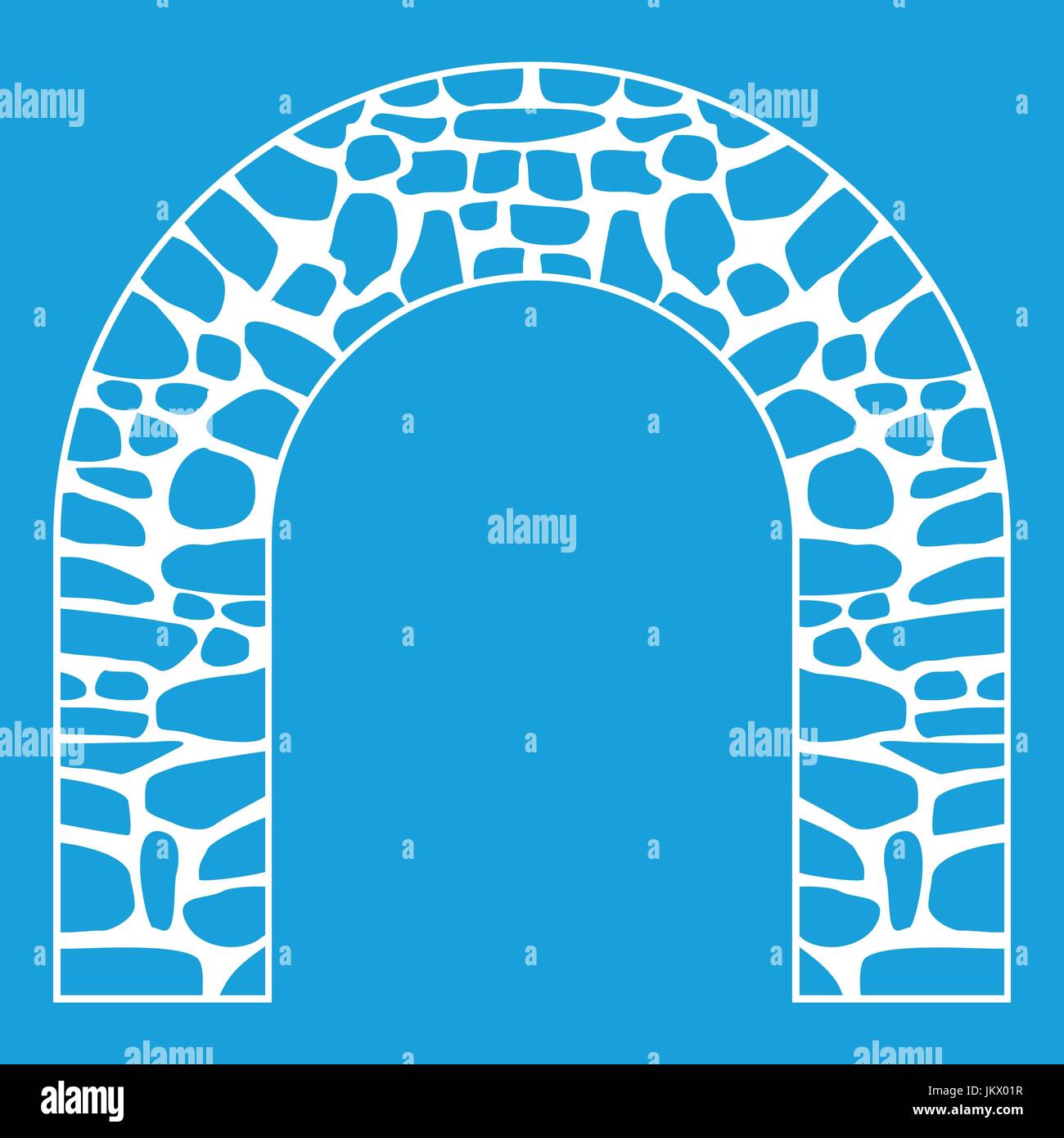 Arch icon white Stock Vector Image & Art - Alamy