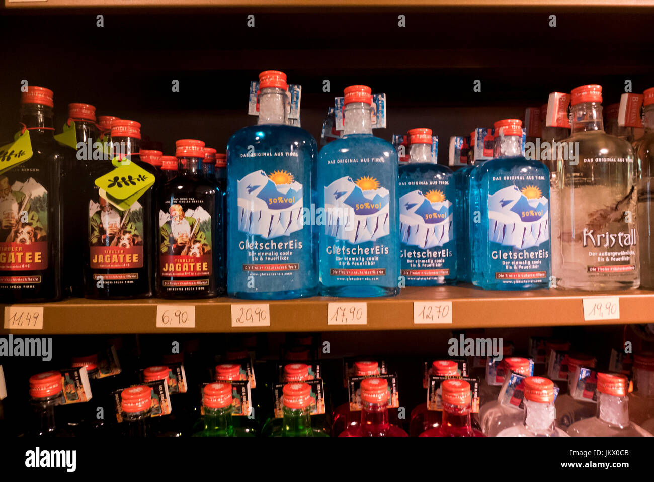 Austrian liquor innsbruck hi-res stock photography and images - Alamy