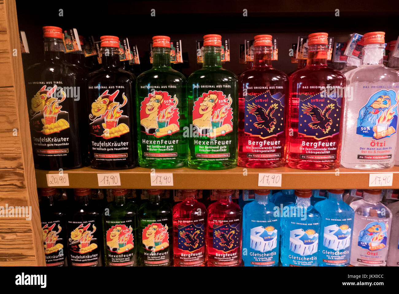 Austrian liquor innsbruck hi-res stock photography and images - Alamy