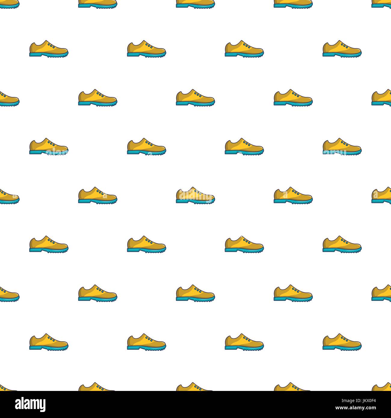 Yellow golf shoes pattern Stock Vector Image & Art - Alamy