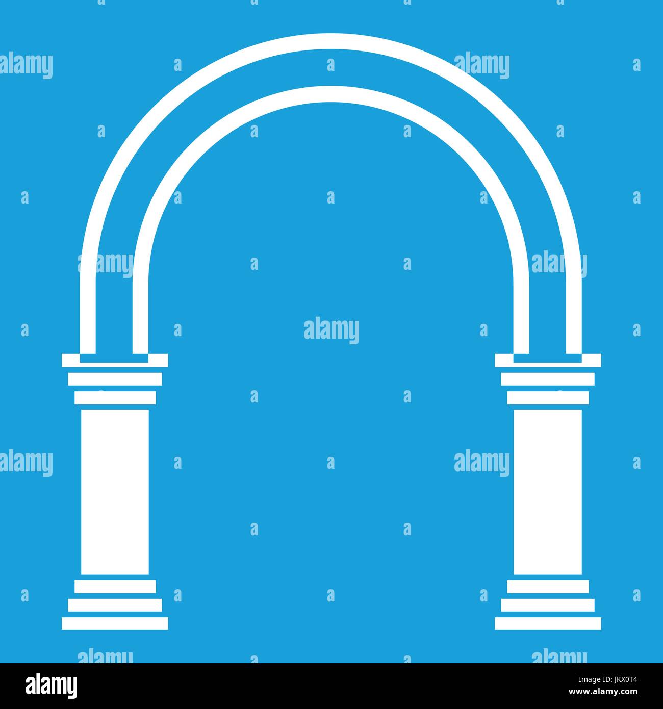 Arch icon white Stock Vector Image & Art - Alamy