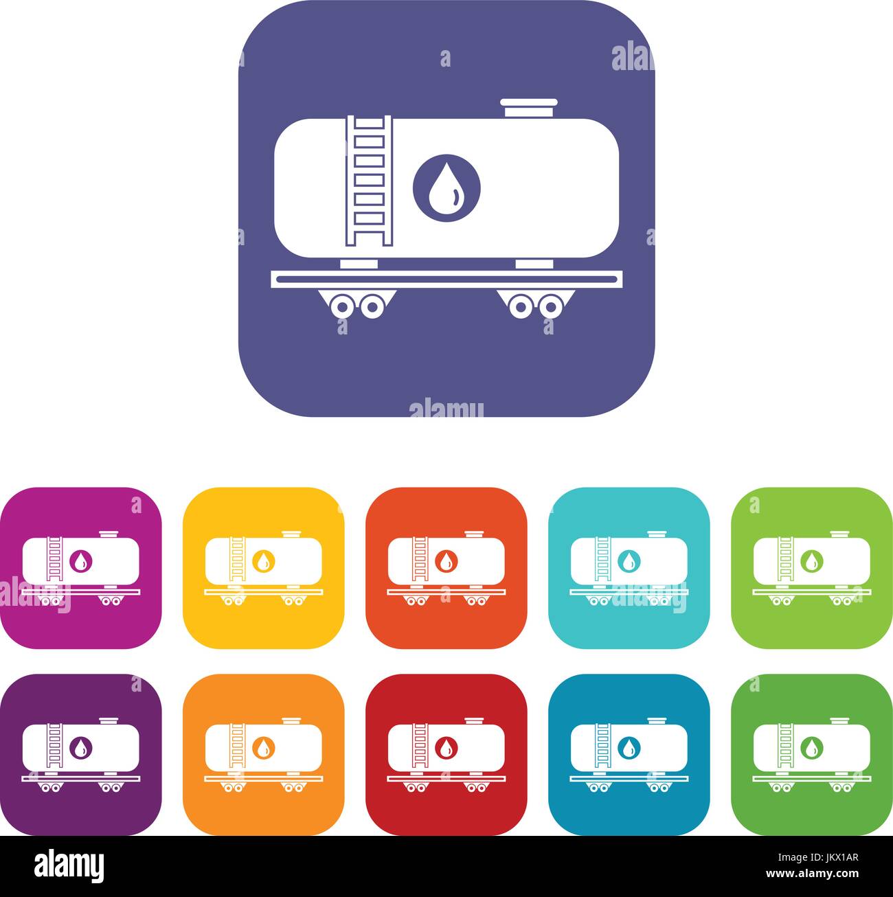 Red oil tanker Stock Vector Images - Alamy