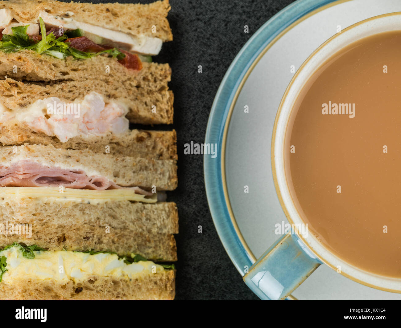 Selection of sandwiches hi-res stock photography and images - Alamy