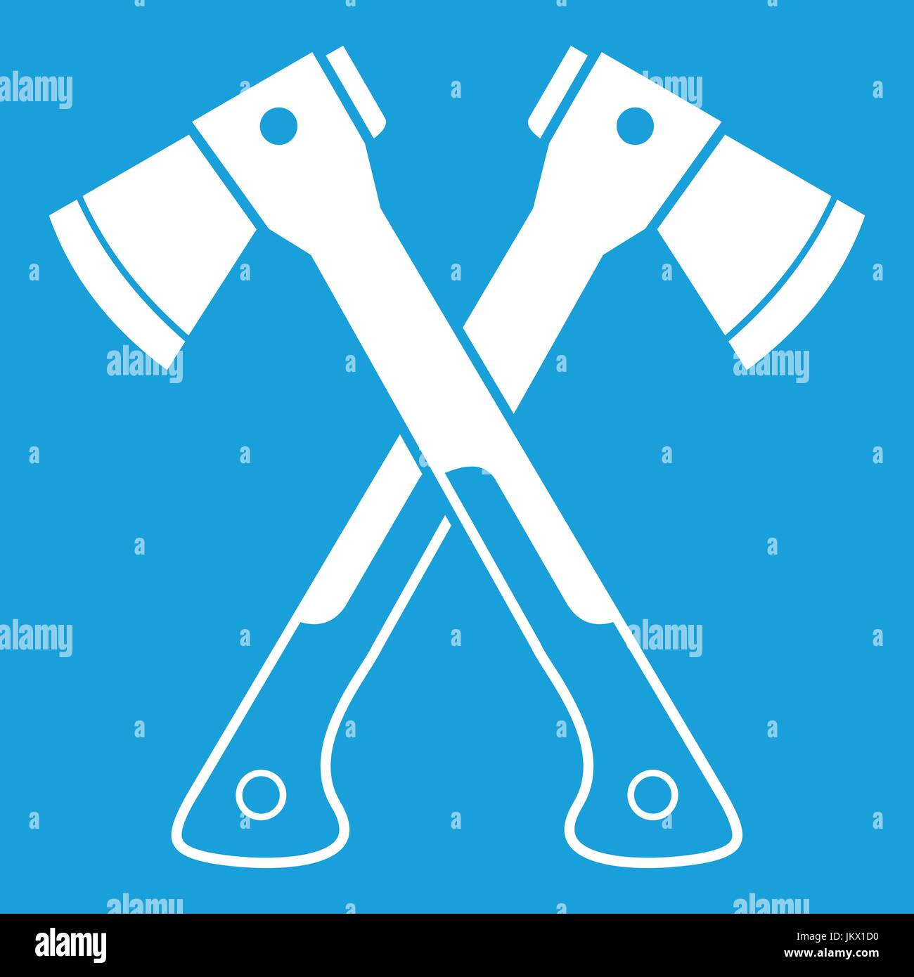 Crossed axes icon white Stock Vector Image & Art - Alamy