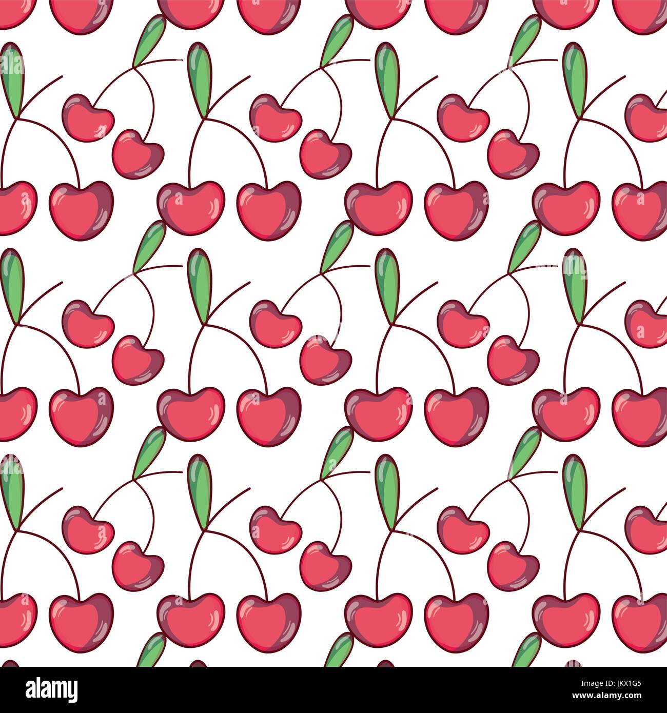 delicious and fresh tropical cherry fruit background Stock Vector Image ...