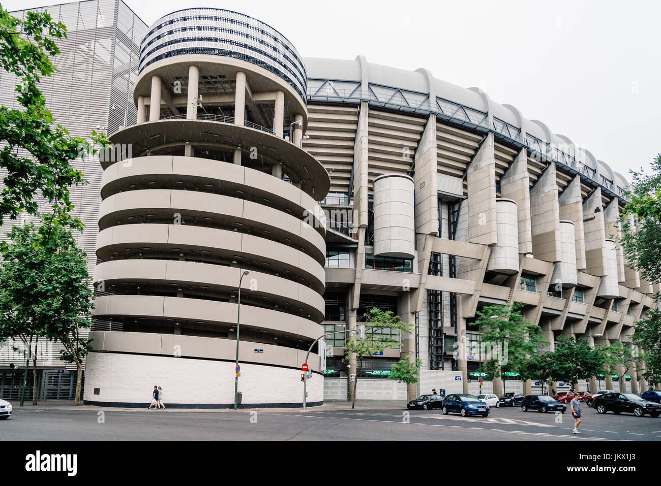 Bernabeu stadium champions league view hi-res stock photography and ...