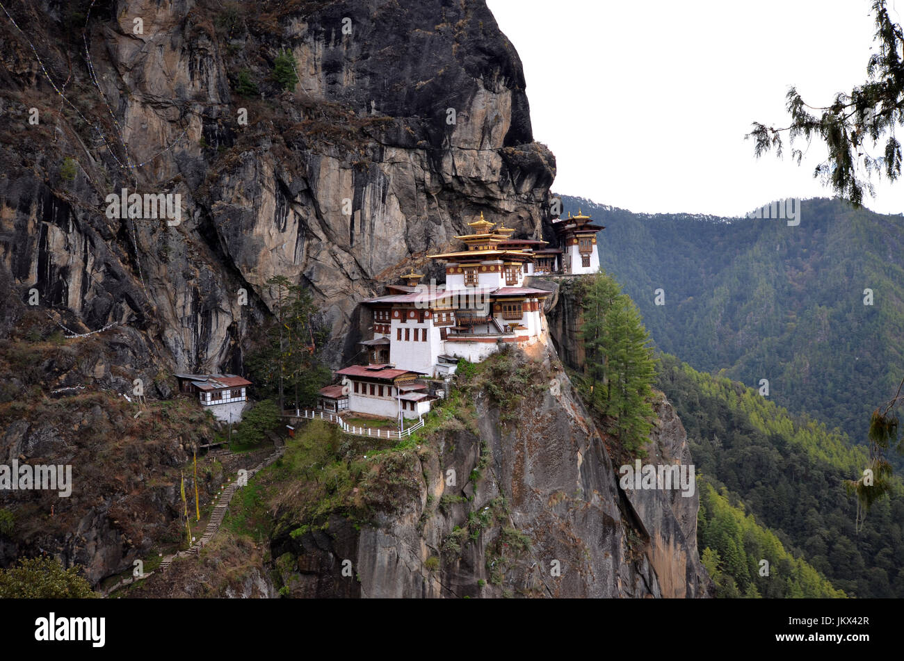 monastery on hillside Stock Photo - Alamy
