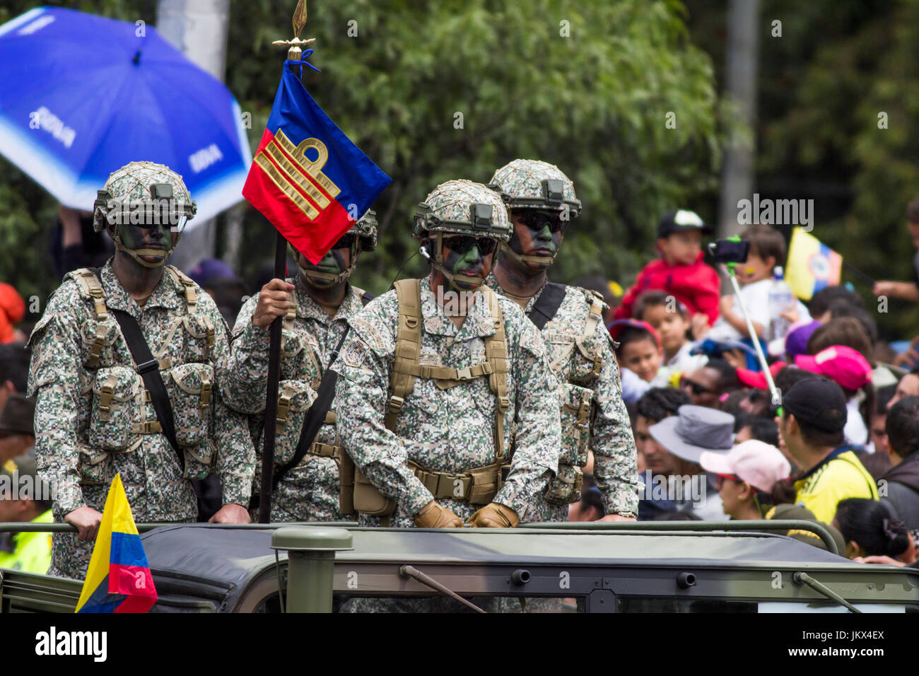 Colombia army on parade hi-res stock photography and images - Alamy