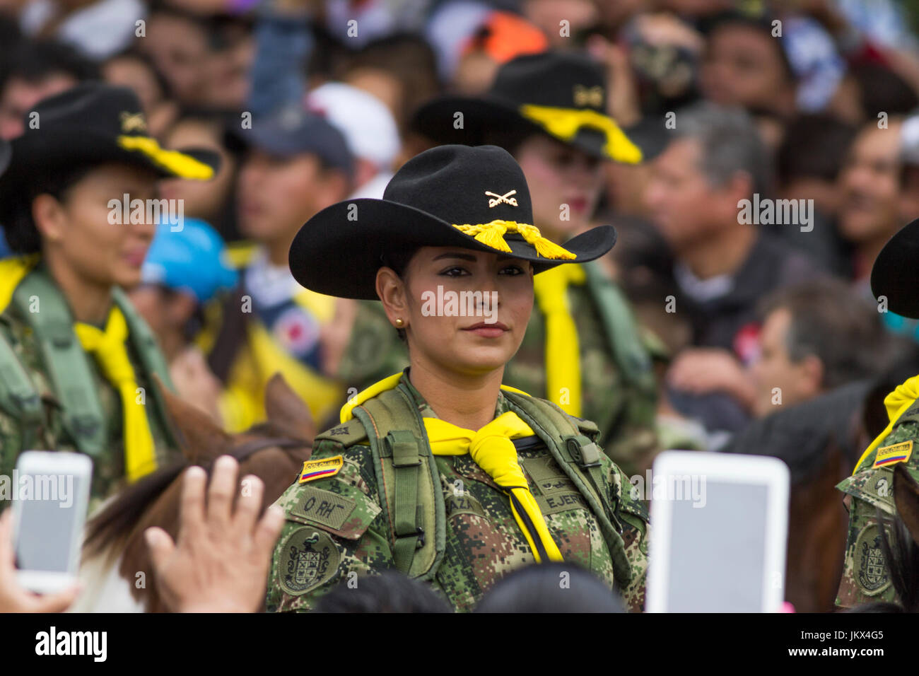Colombia army on parade hi-res stock photography and images - Alamy