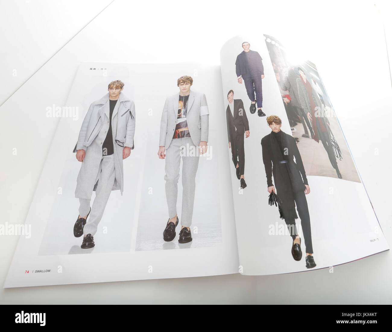 Fashion life style magazine in China with images from London Fashion ...