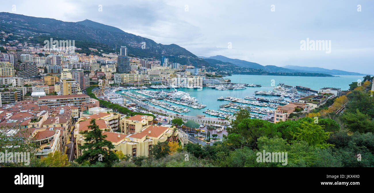 Monaco from the palace hi-res stock photography and images - Alamy