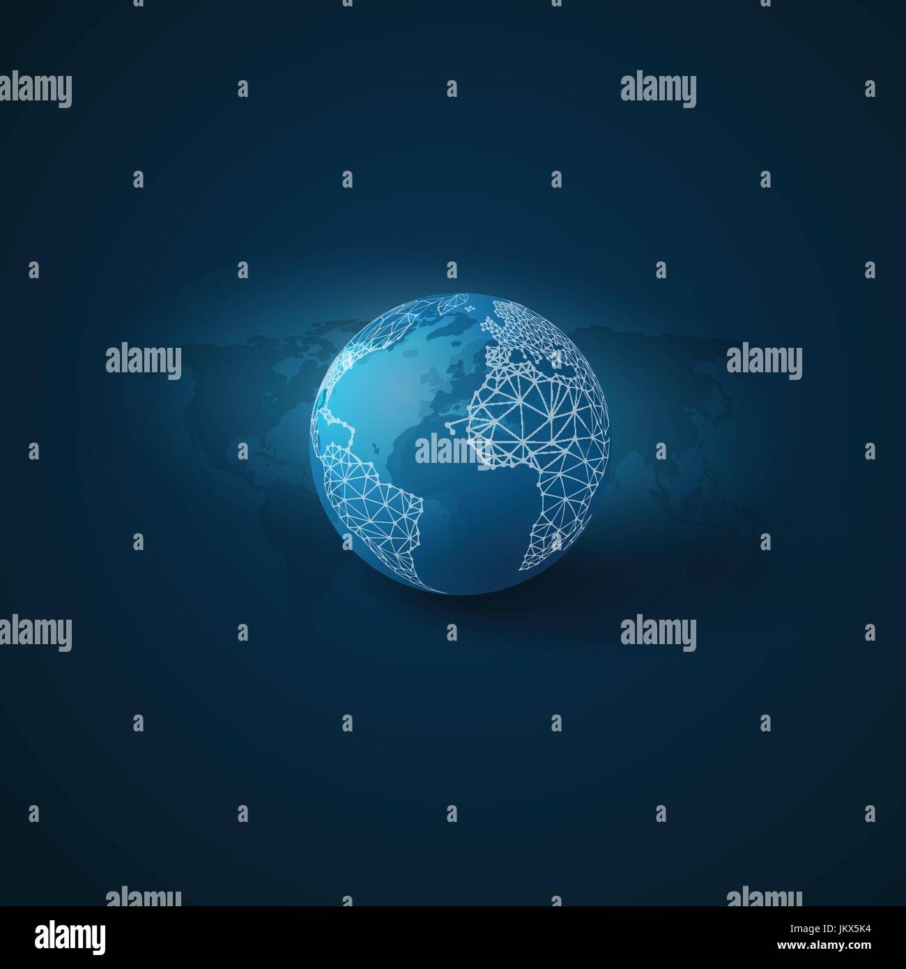 Cloud Computing And Networks With Globe Abstract Global Digital