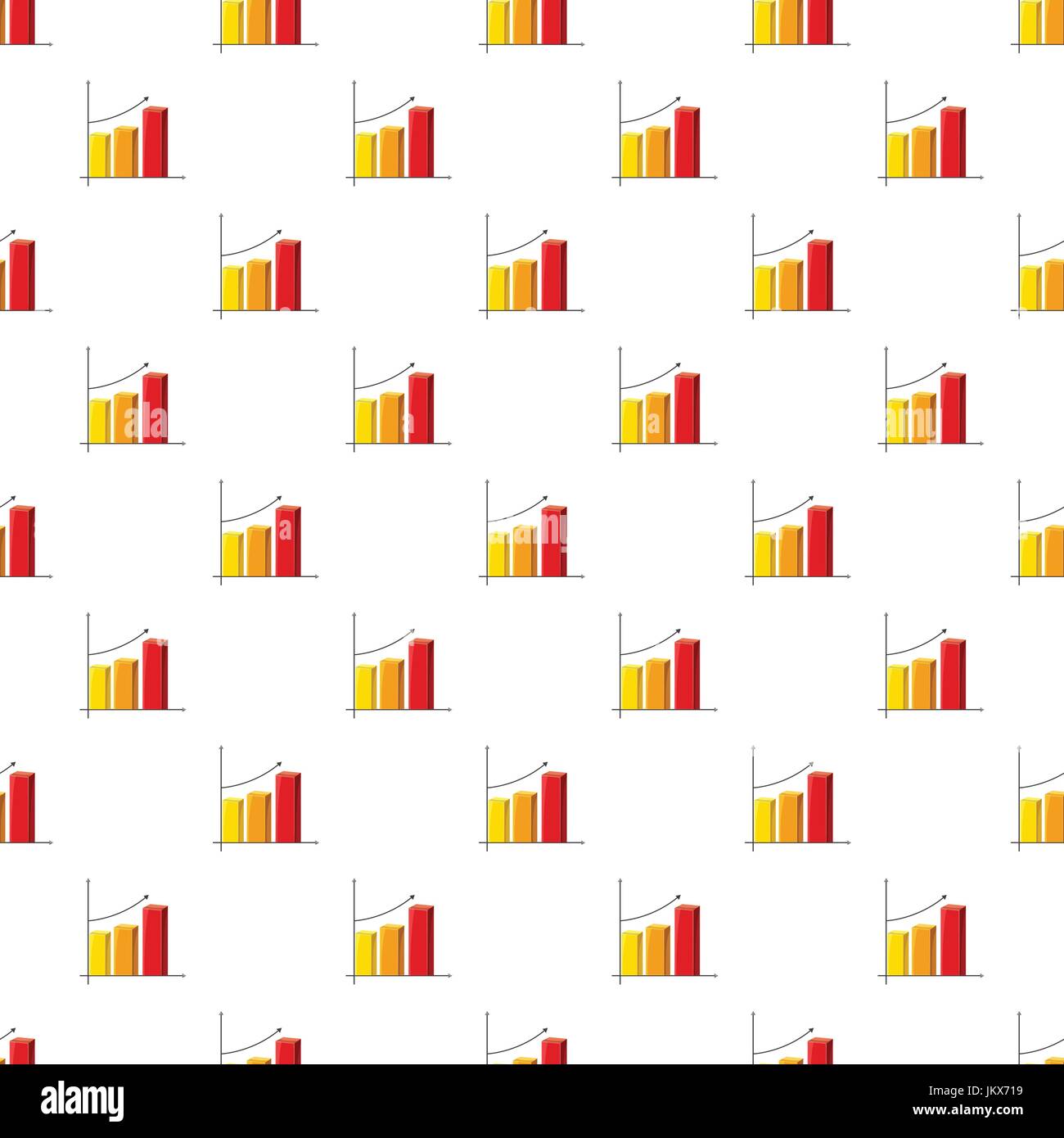 Business graph of growth pattern Stock Vector Image & Art - Alamy