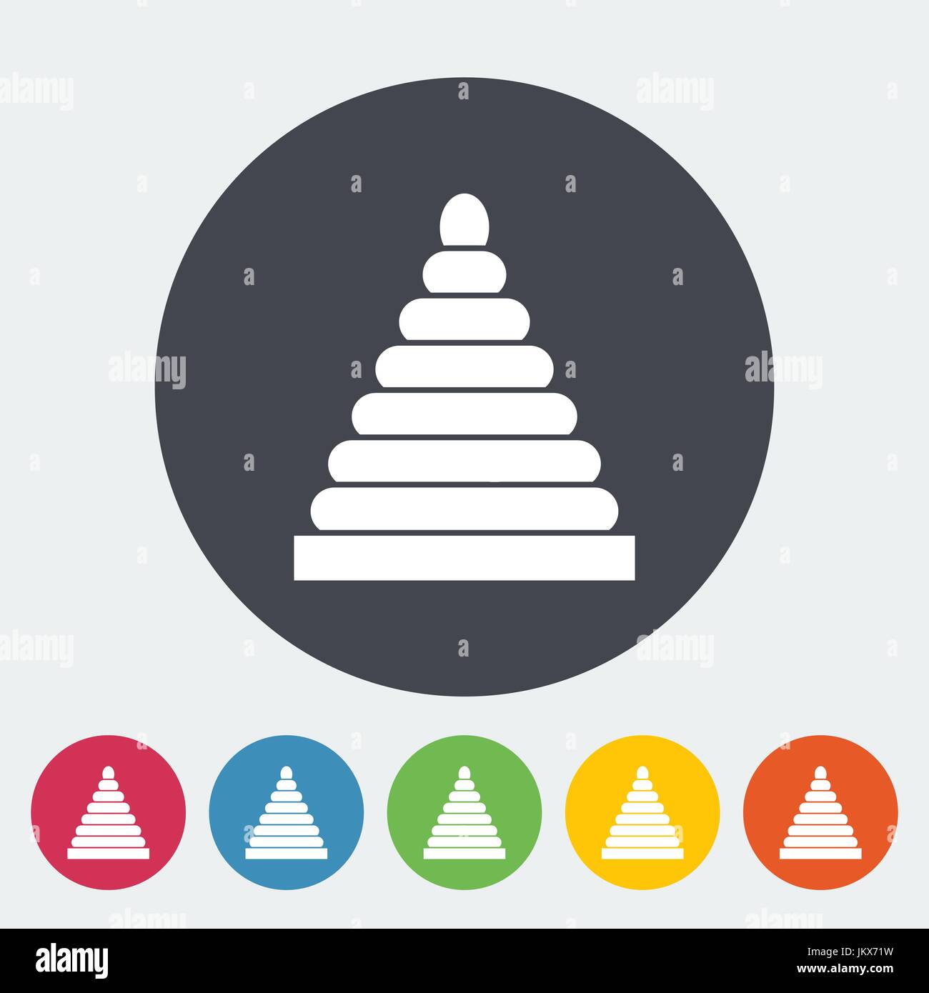 Pyramid shape building Stock Vector Images - Alamy