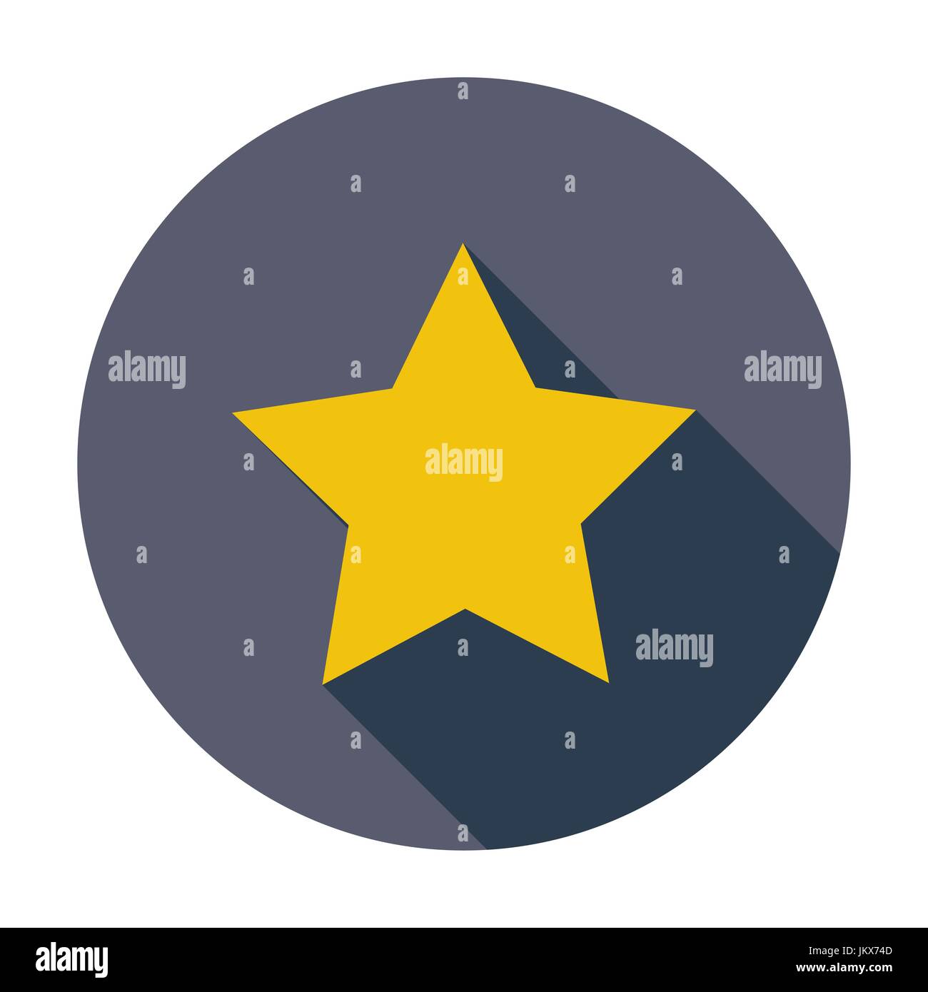 Yellow star award icon Stock Vector Images - Alamy