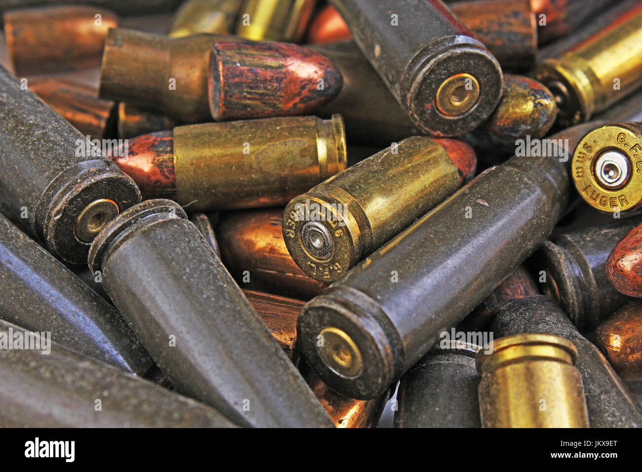 Used bullets hi-res stock photography and images - Alamy
