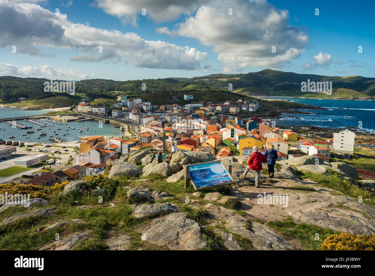 Muxia, CAmino de Santiago, Spain, Europe Stock Photo - Alamy