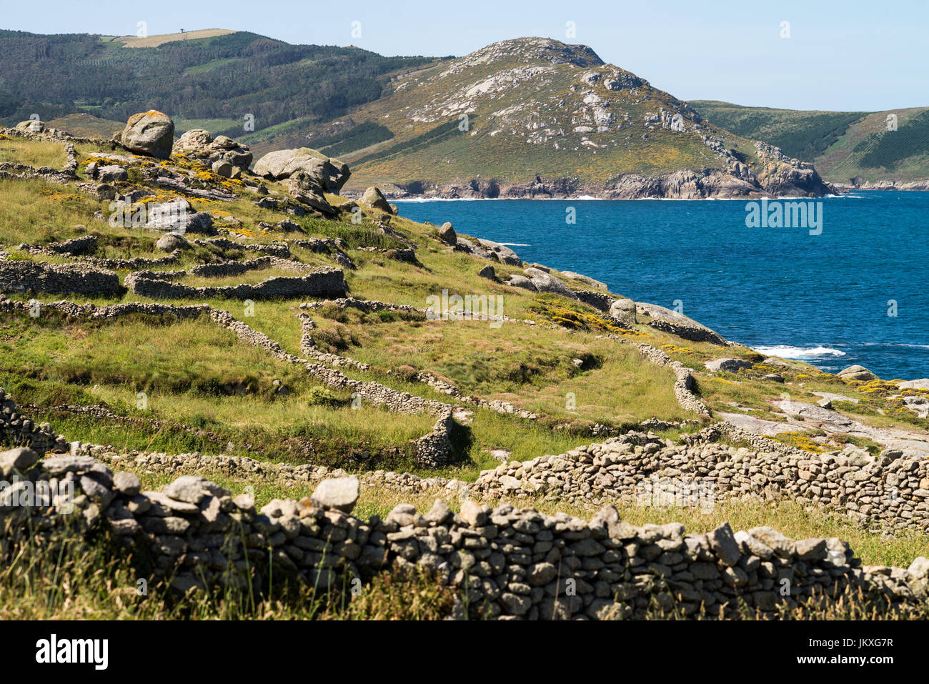 Coast of the Atlantic Ocean, Costa de la Muerte (Coast of Death), Muxía ...