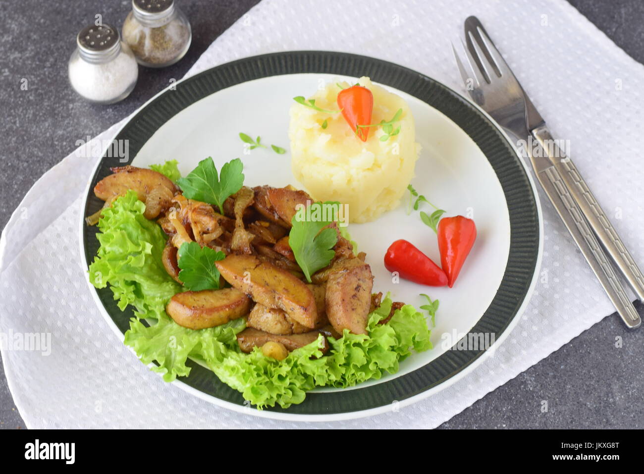 Bull testicles hi-res stock photography and images - Alamy