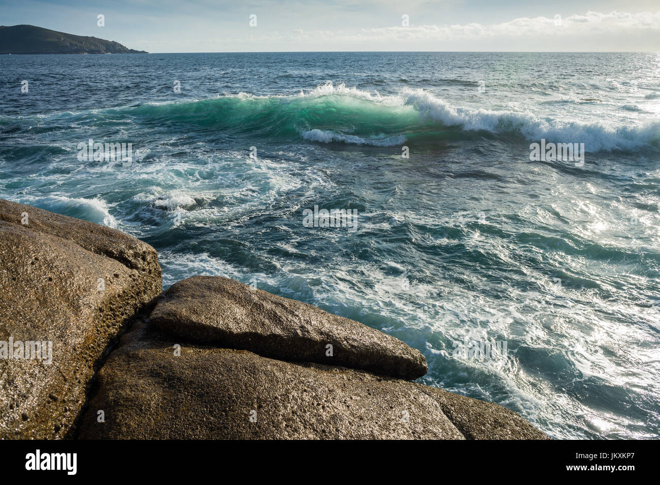 Coast of the Atlantic Ocean, Costa de la Muerte (Coast of Death), Muxía ...