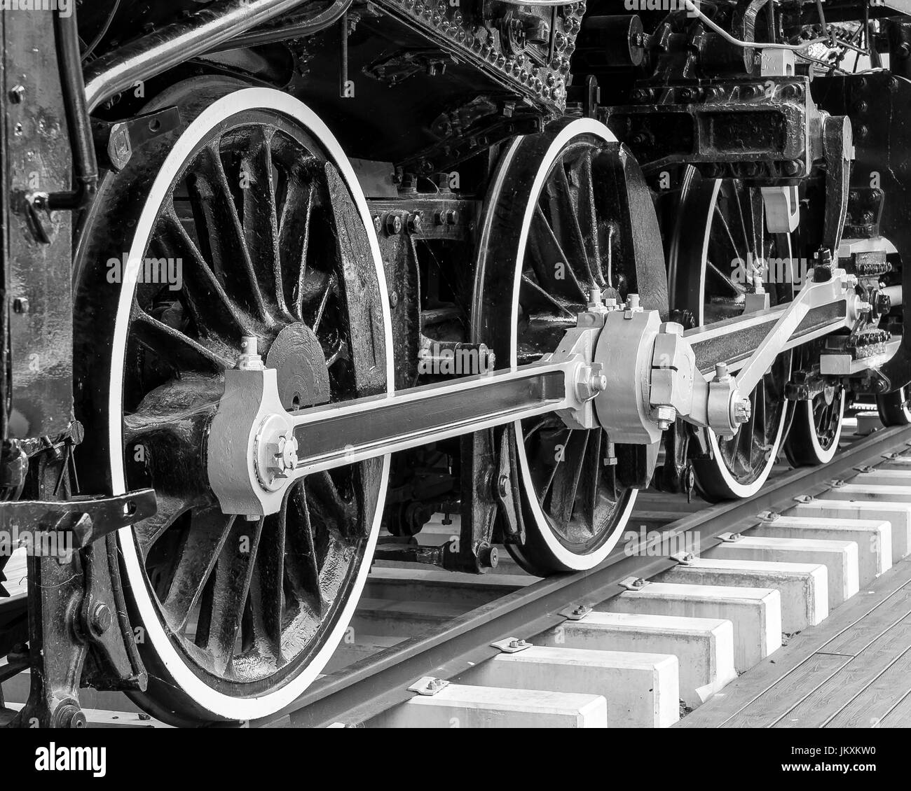 Locomotive wheels hi-res stock photography and images - Alamy