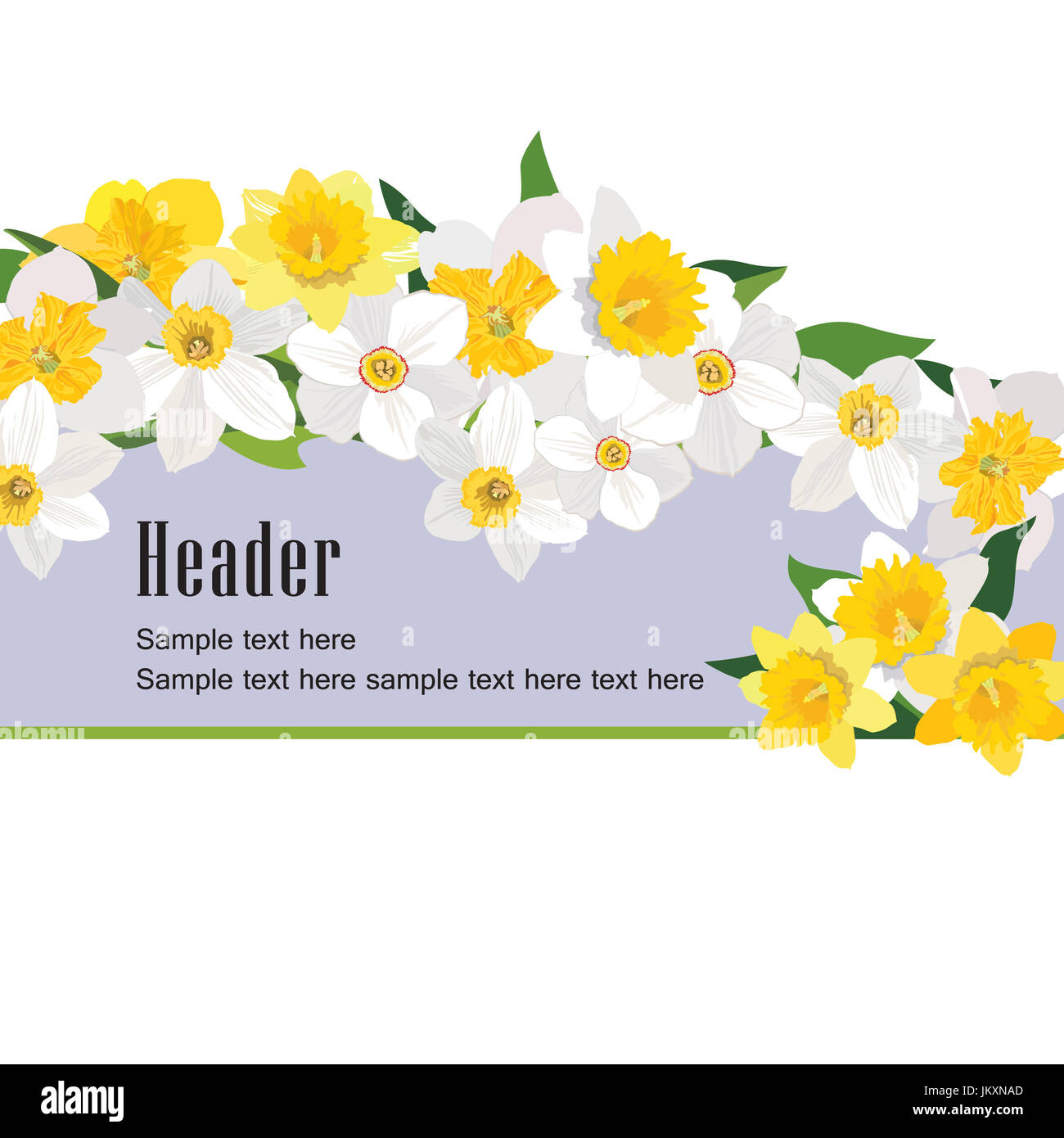 Floral pattern. Flower background. Spring garden border Stock Photo - Alamy