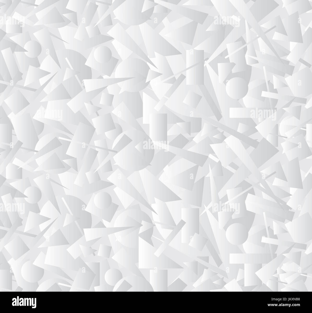 Abstract geometric form pattern. White futuristic background Stock ...