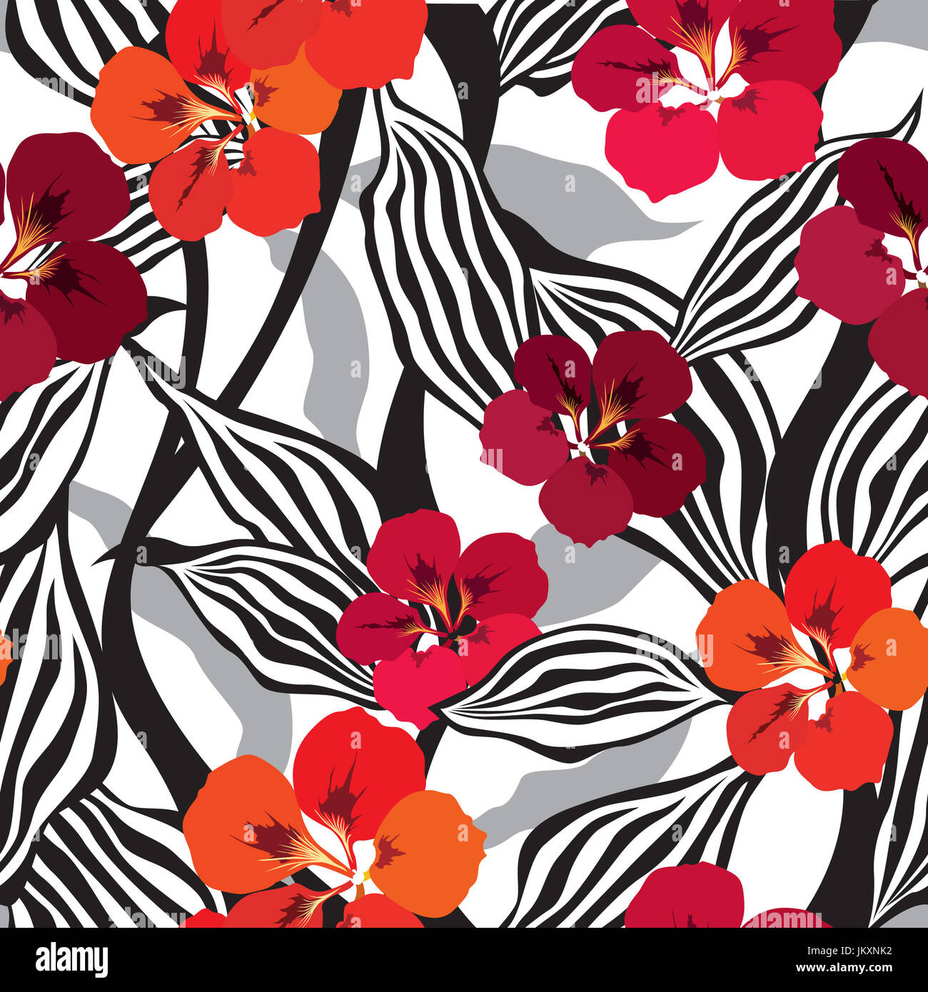 Floral seamless pattern. Flower background. Flourish garden texture ...