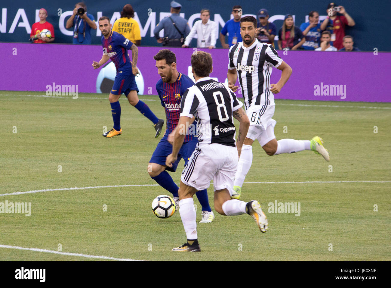 Exhibition Match-Spanish La Liga powerhouse FCBarcelona takes on ...