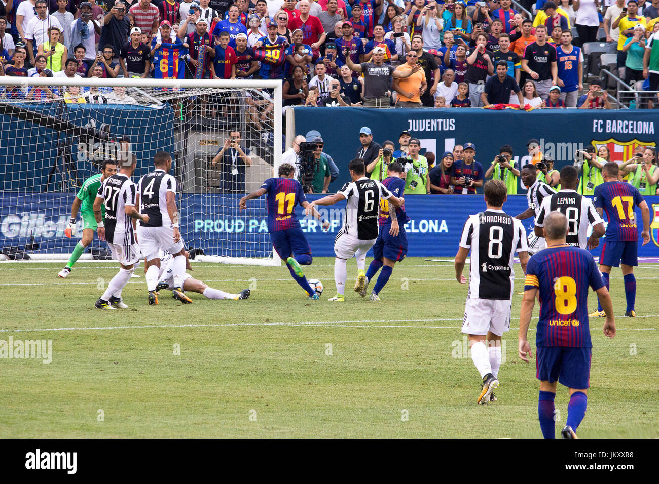 Exhibition Match-Spanish La Liga powerhouse FCBarcelona takes on ...