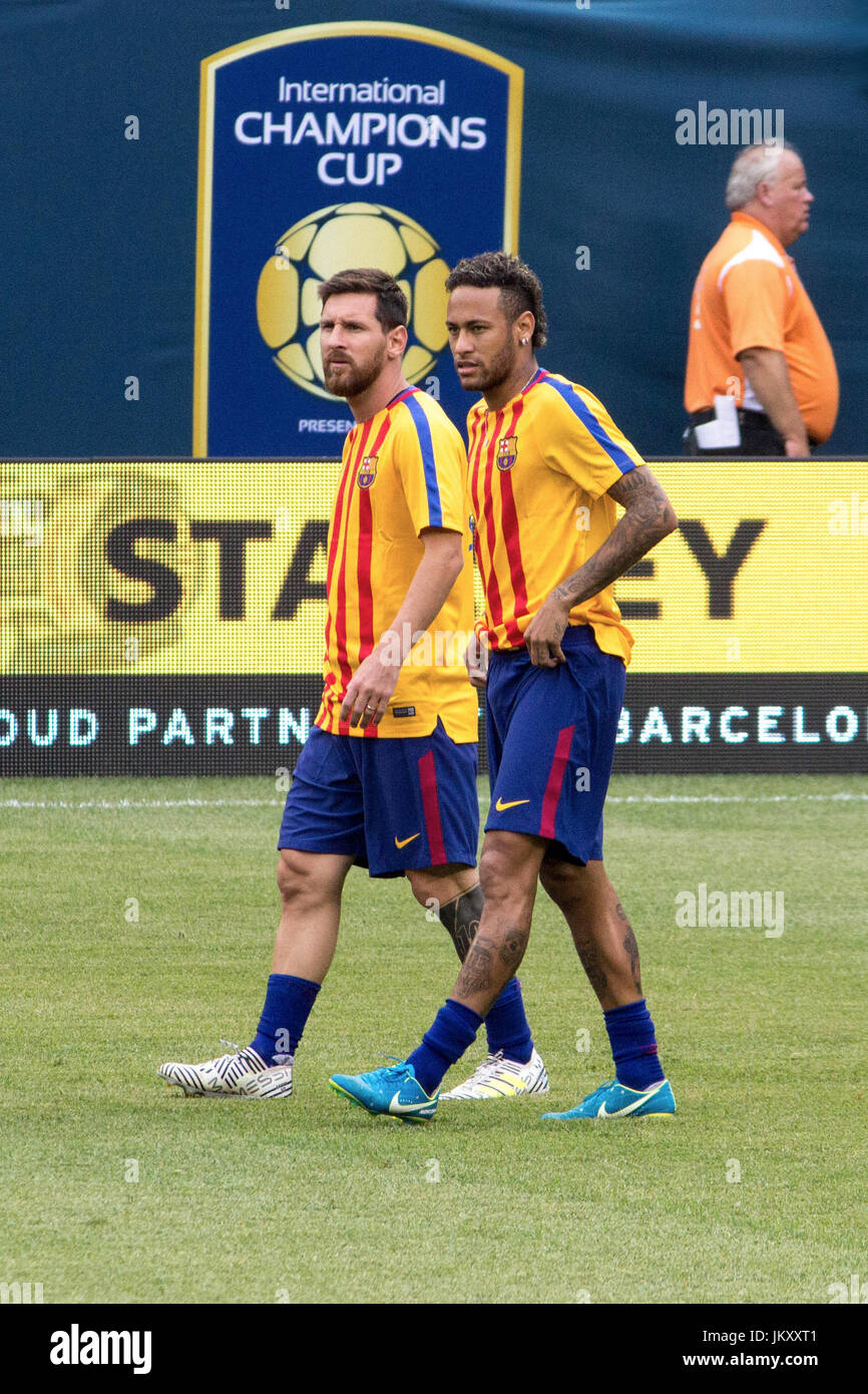 Exhibition Match-Spanish La Liga powerhouse FCBarcelona takes on ...