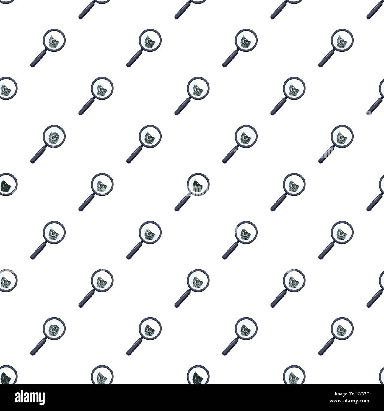 Fingerprint forensic glass Stock Vector Images - Alamy