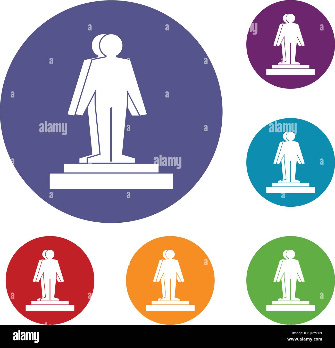 3d model of a man icons set Stock Vector Image & Art - Alamy