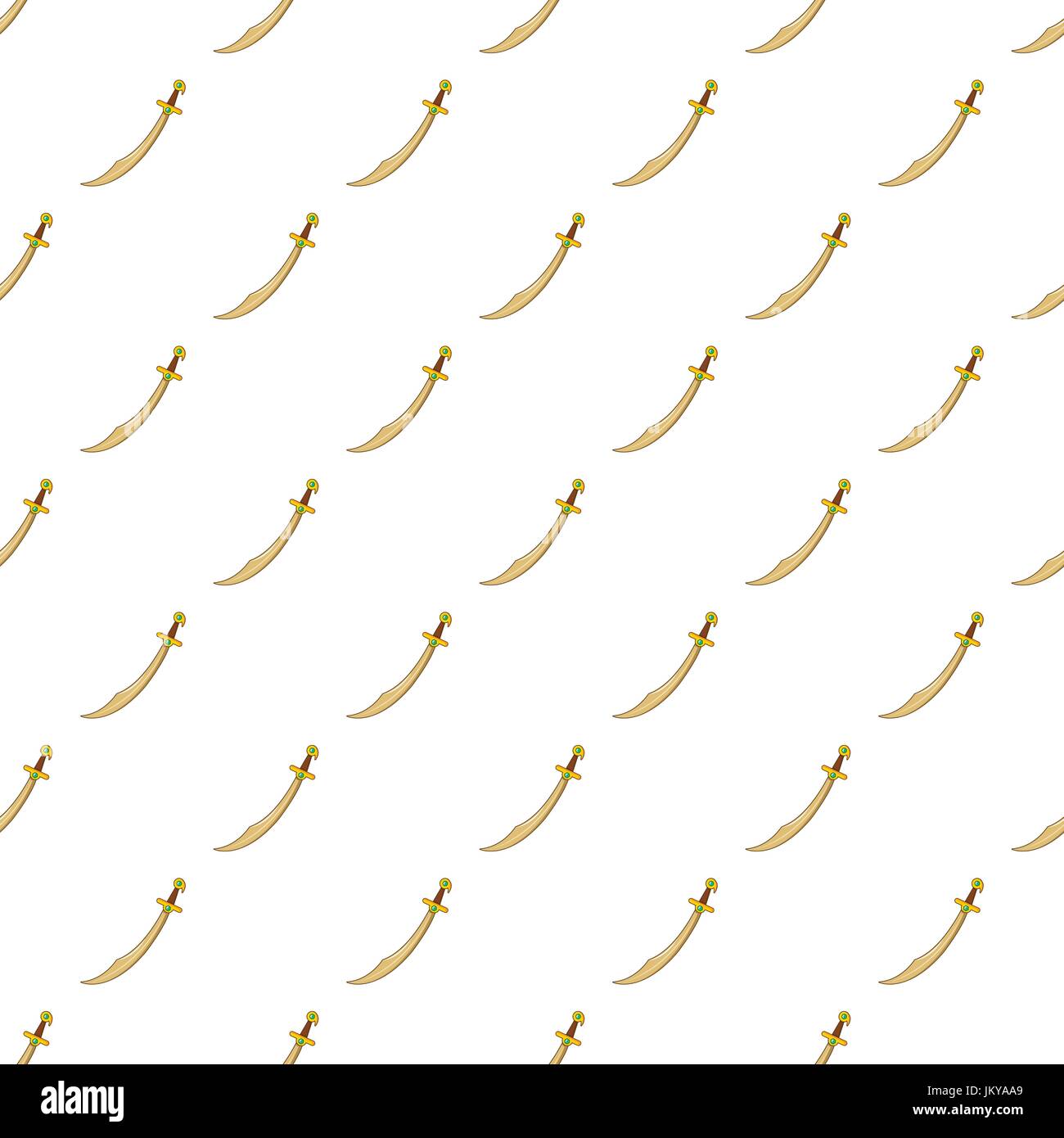 Scimiter sword pattern Stock Vector Image & Art - Alamy