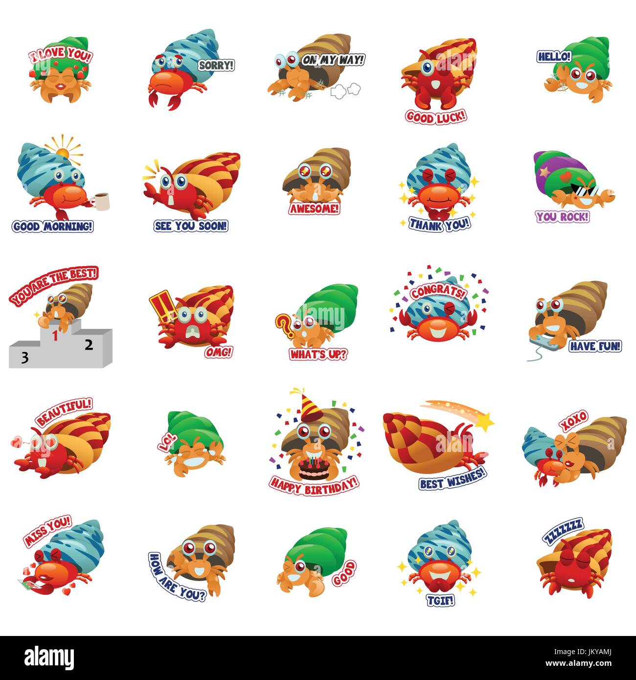 Crab clipart hi-res stock photography and images - Alamy