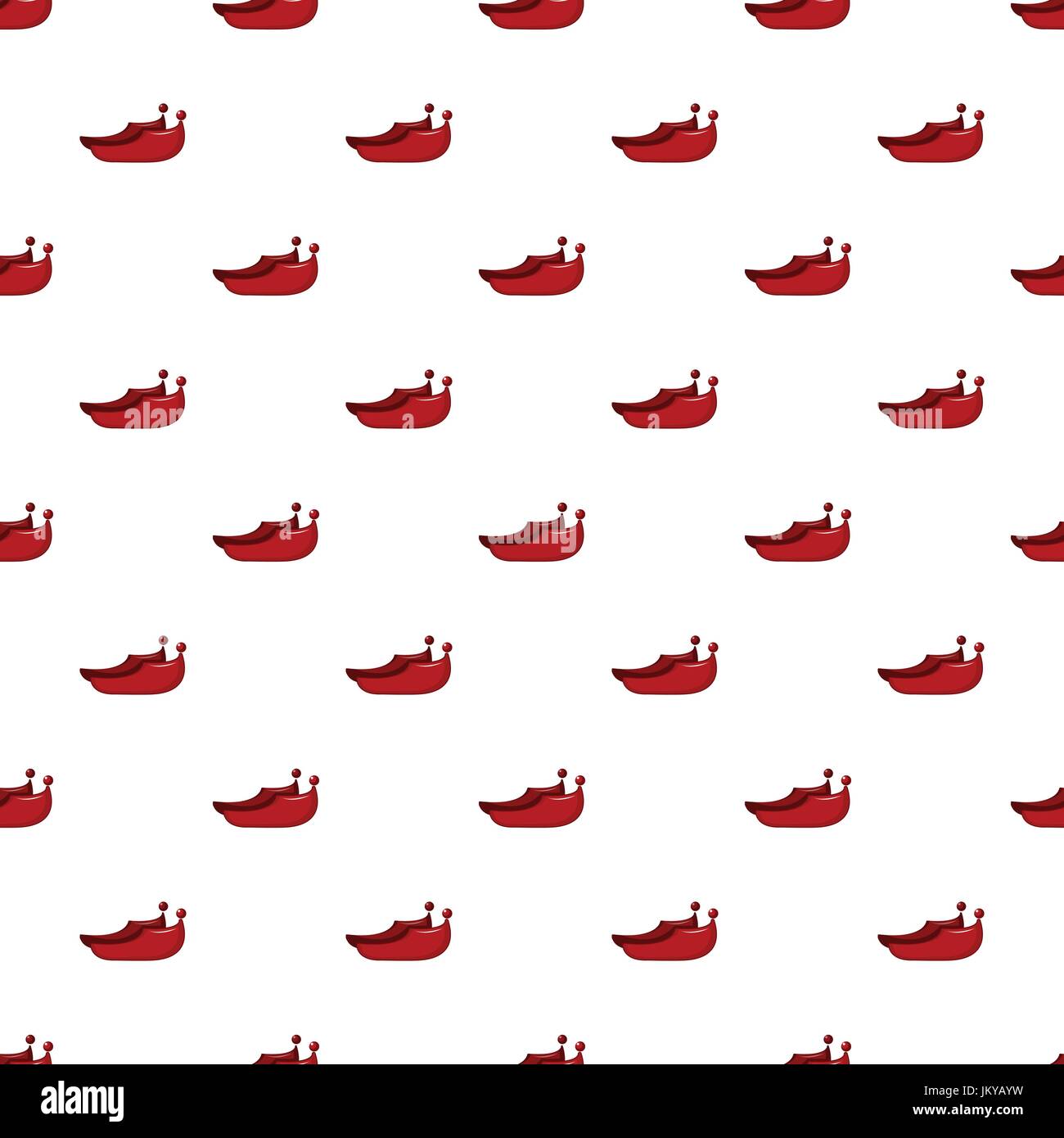 Red Turkish shoes pattern Stock Vector Image & Art - Alamy